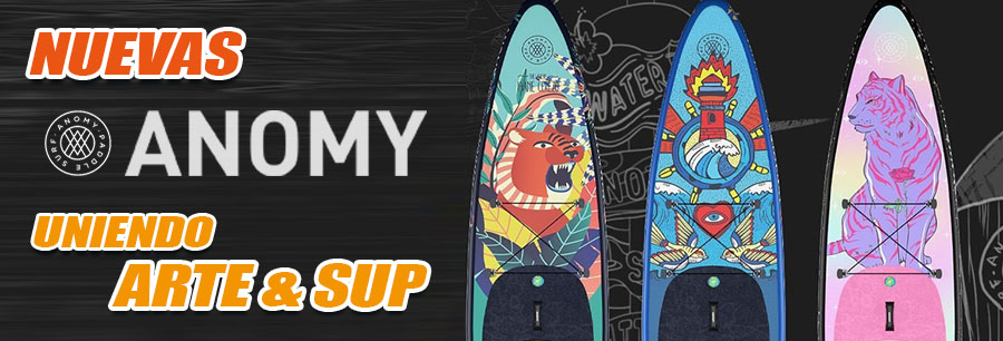 Anomy, la unión del arte y el SUP